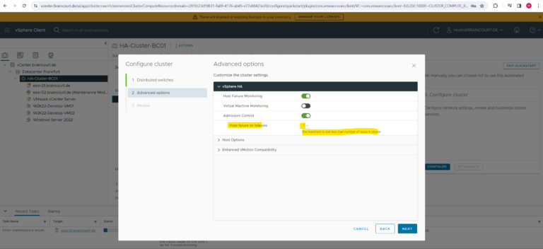 Set up and Deploy a VMware ESXi Host Cluster and Datastore Cluster ...