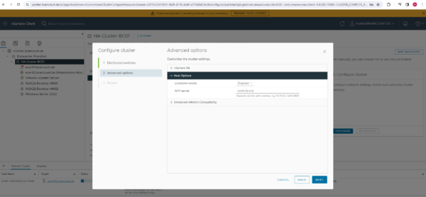 Set up and Deploy a VMware ESXi Host Cluster and Datastore Cluster ...