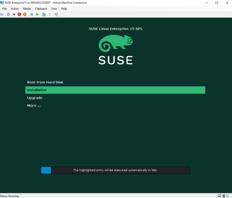 Set up SUSE Linux Enterprise Server 15 - .matrixpost.net