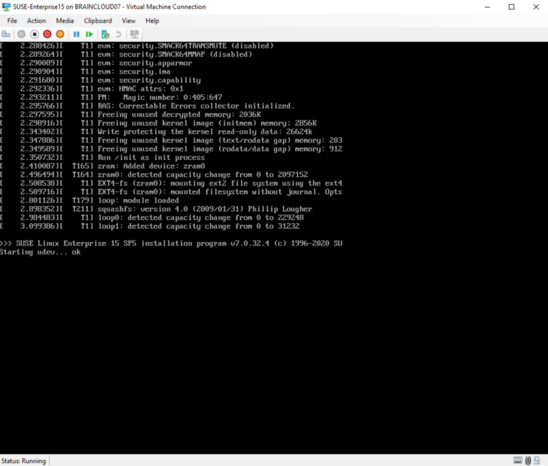 Set up SUSE Linux Enterprise Server 15 - .matrixpost.net