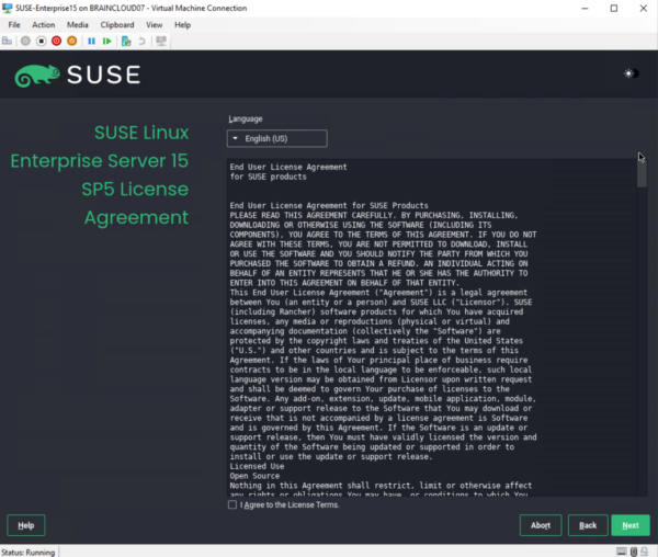 Set up SUSE Linux Enterprise Server 15 - .matrixpost.net