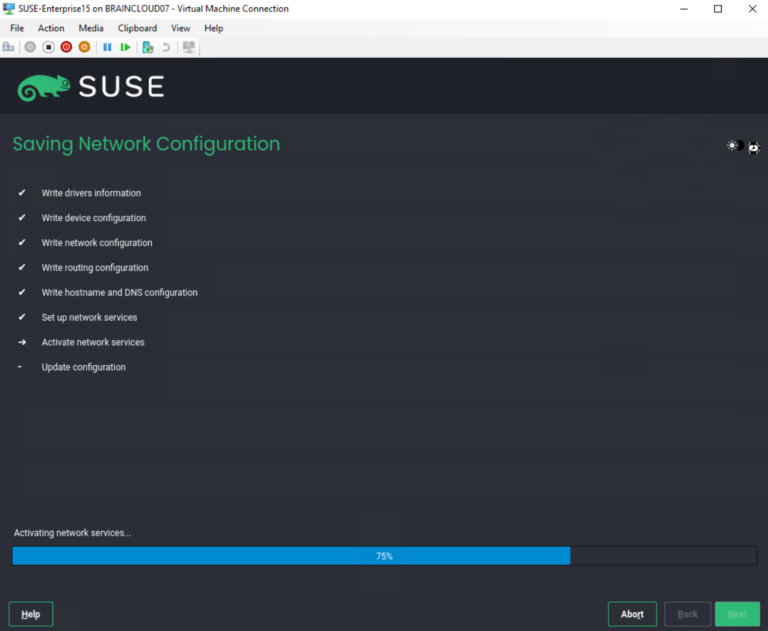 Set up SUSE Linux Enterprise Server 15 - .matrixpost.net
