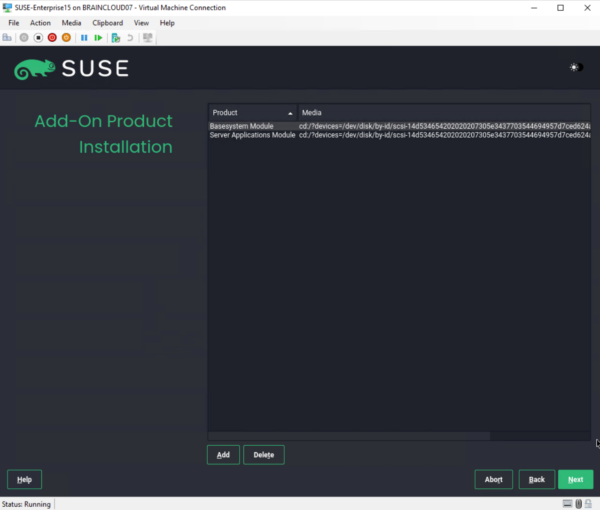 Set up SUSE Linux Enterprise Server 15 - .matrixpost.net