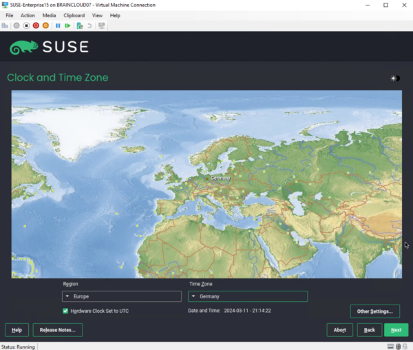 Set up SUSE Linux Enterprise Server 15 - .matrixpost.net