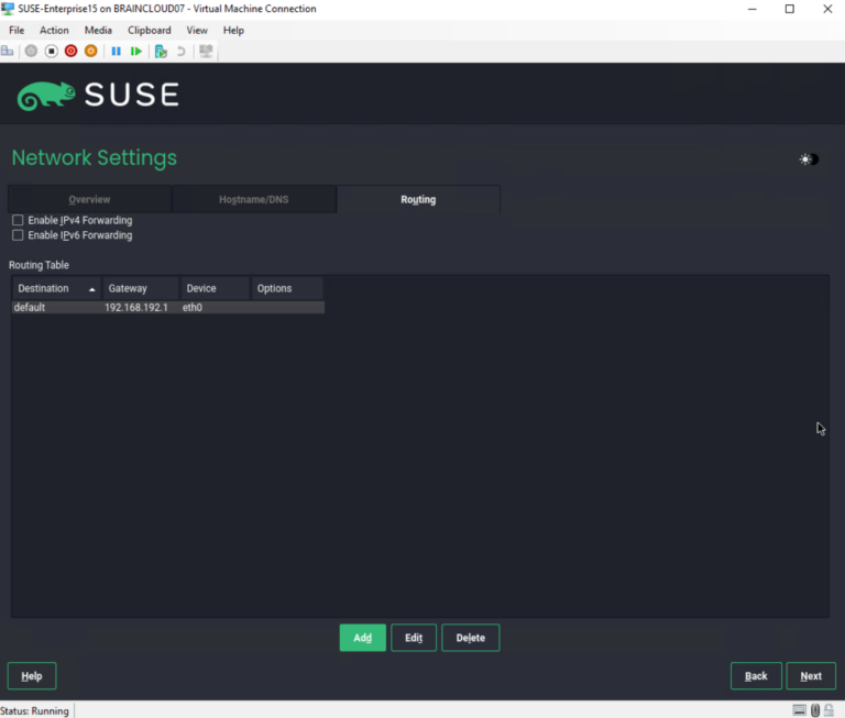 Set up SUSE Linux Enterprise Server 15 - .matrixpost.net