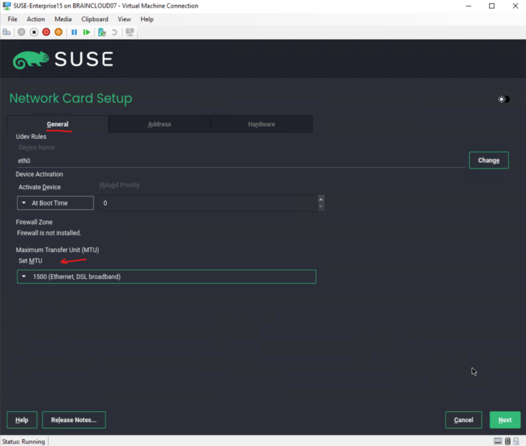 Set up SUSE Linux Enterprise Server 15 - .matrixpost.net