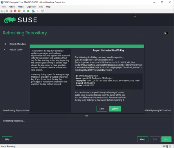 Set up SUSE Linux Enterprise Server 15 - .matrixpost.net