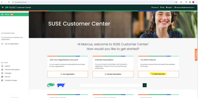 Set up SUSE Linux Enterprise Server 15 - .matrixpost.net