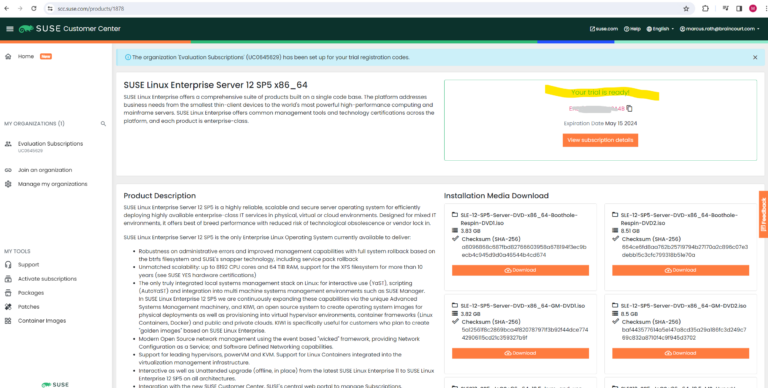 Set up SUSE Linux Enterprise Server 15 - .matrixpost.net