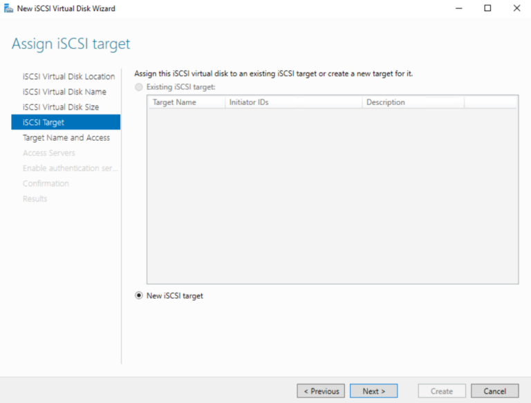 Set up a Microsoft iSCSI Target Server - .matrixpost.net