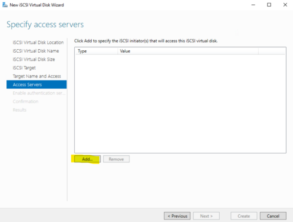Set up a Microsoft iSCSI Target Server - .matrixpost.net