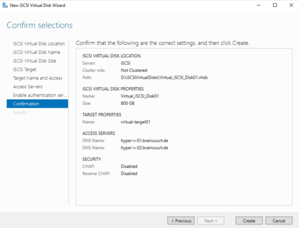 Set up a Microsoft iSCSI Target Server - .matrixpost.net