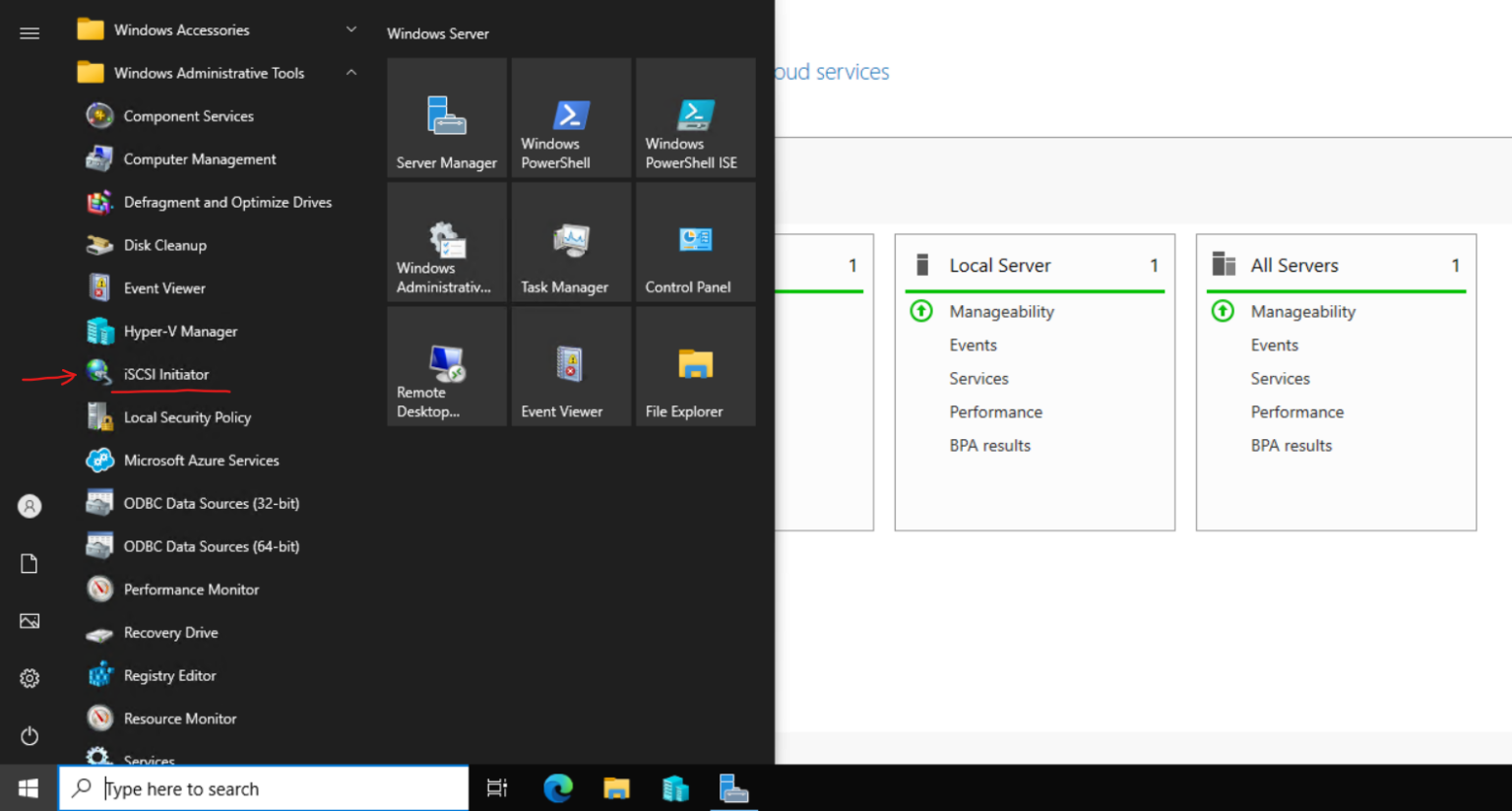 Set up a Microsoft iSCSI Target Server - .matrixpost.net