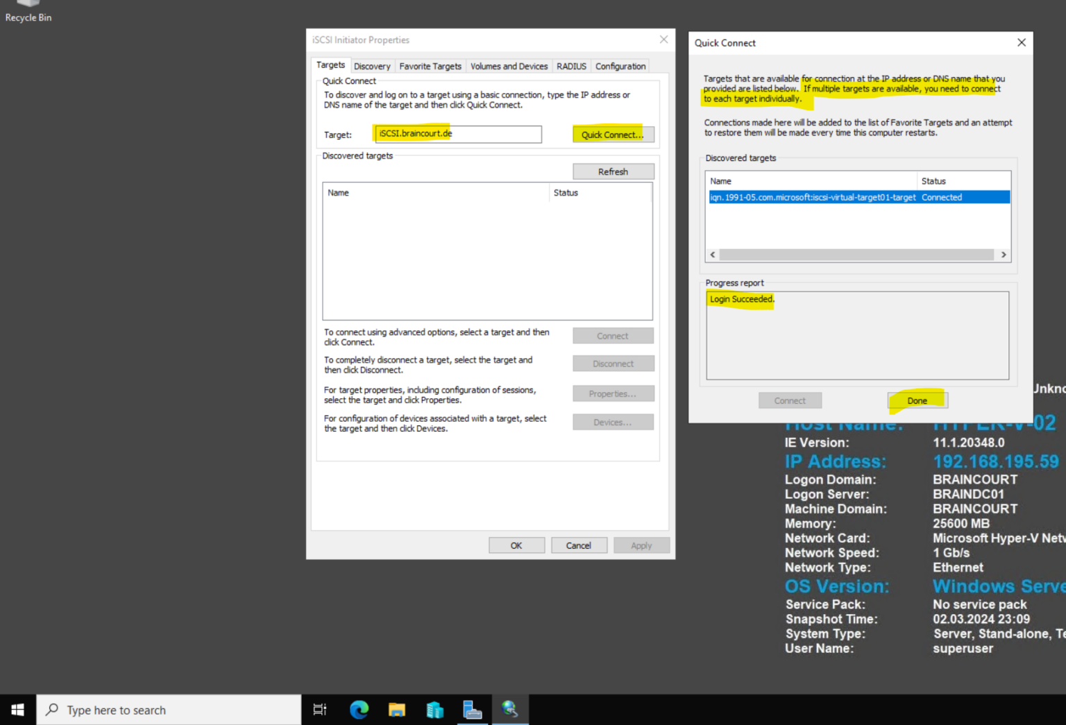 Set Up A Microsoft Iscsi Target Server