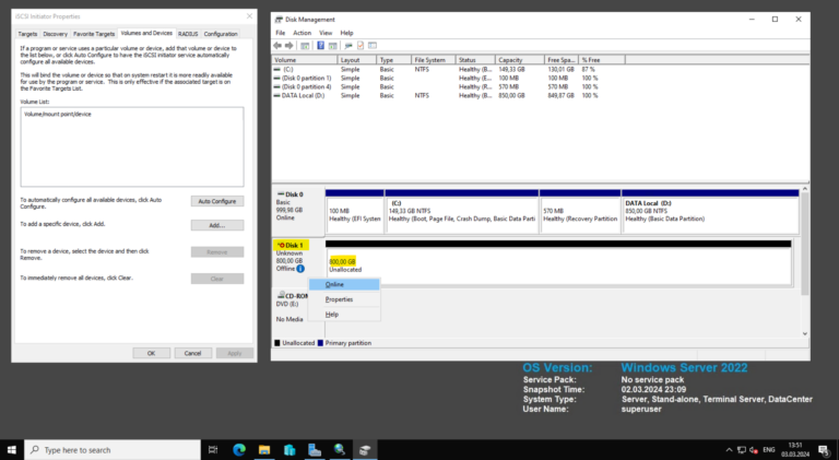 Set up a Microsoft iSCSI Target Server - .matrixpost.net