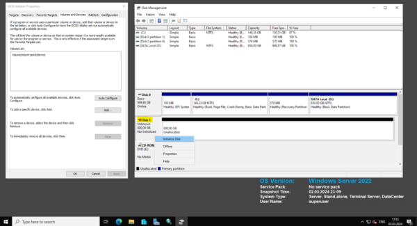 Set up a Microsoft iSCSI Target Server - .matrixpost.net