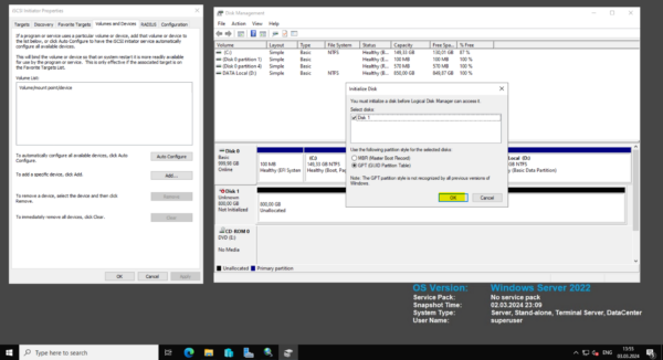 Set up a Microsoft iSCSI Target Server - .matrixpost.net