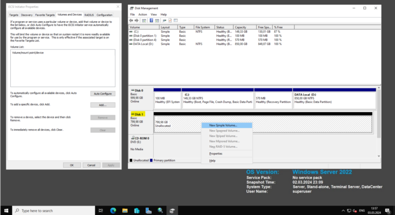 Set up a Microsoft iSCSI Target Server - .matrixpost.net