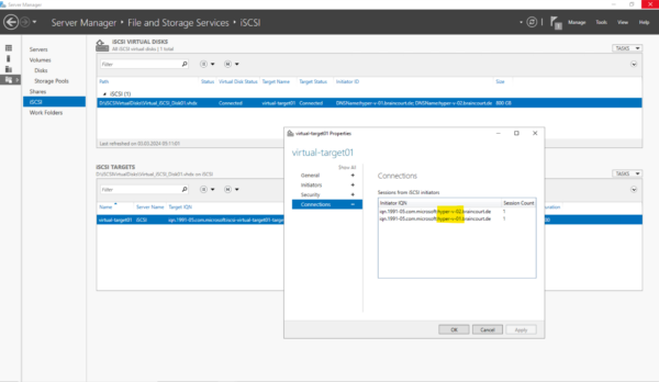Set up a Microsoft iSCSI Target Server - .matrixpost.net