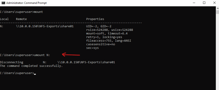 Set up an NFS Server in Windows Server 2022 - .matrixpost.net