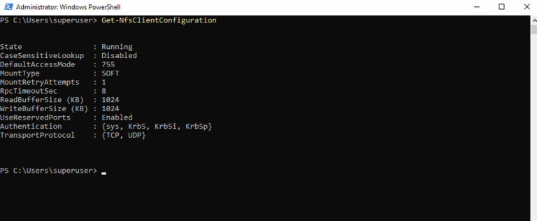 Set up an NFS Server in Windows Server 2022 - .matrixpost.net