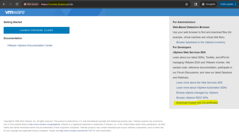 Set up a VMware vSphere Environment – Part 2 - .matrixpost.net
