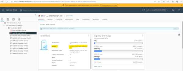 Set Up And Deploy A Vmware Esxi Host Cluster And Datastore Cluster