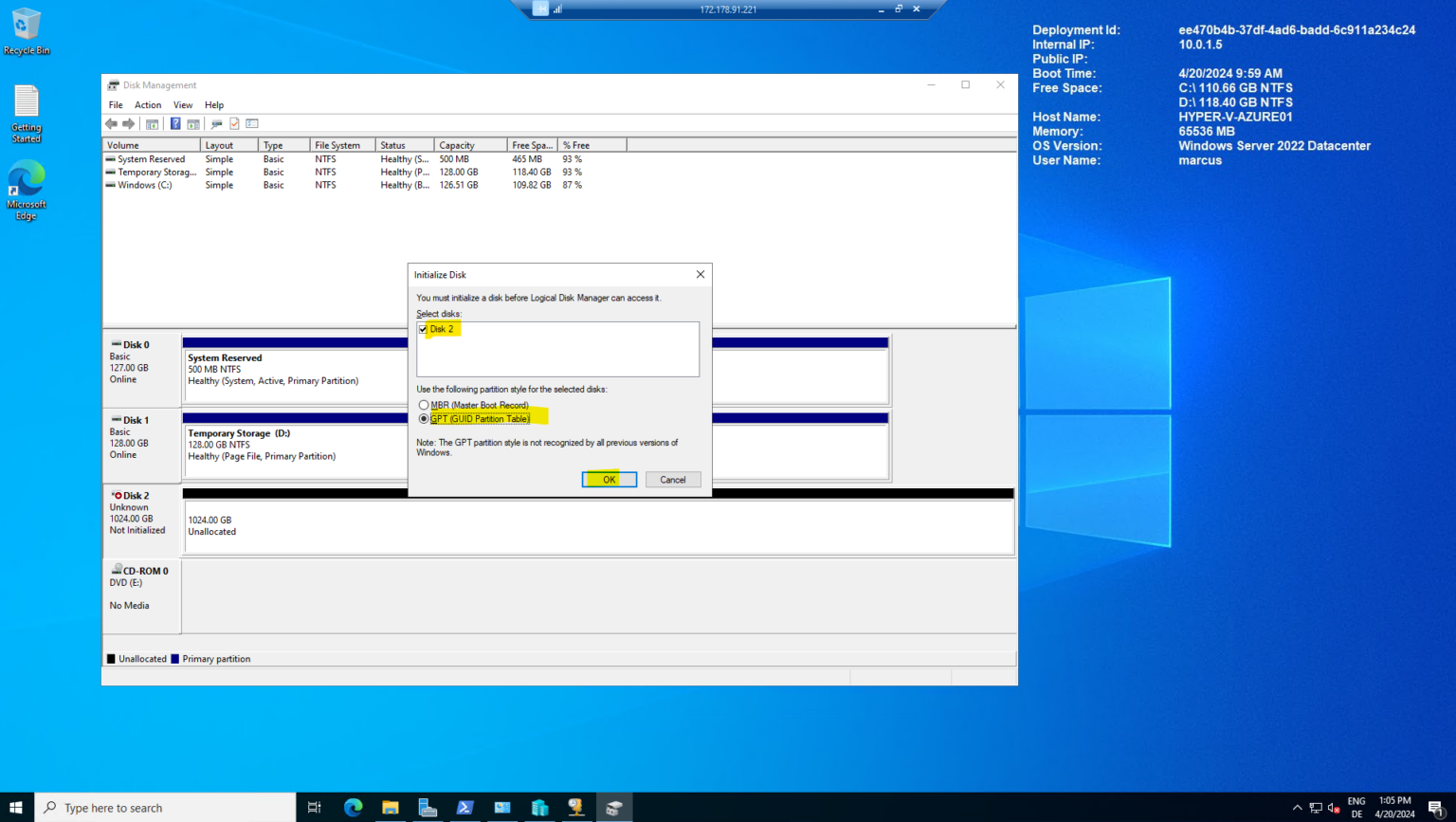 Set up Azure Hyper-V Server 2022 for Nested Virtualization - .matrixpost.net