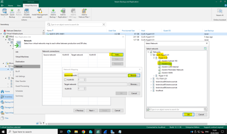 Replicate Virtual Machines between different Data Center by using Veeam ...