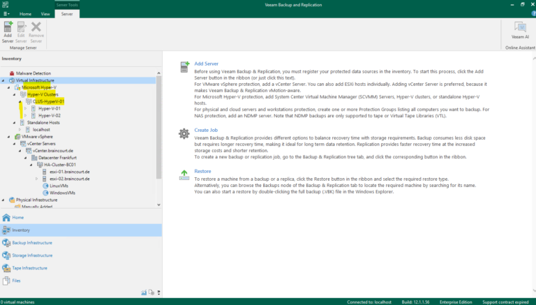 Replicate Virtual Machines Between Different Data Center By Using Veeam Backup And Replication