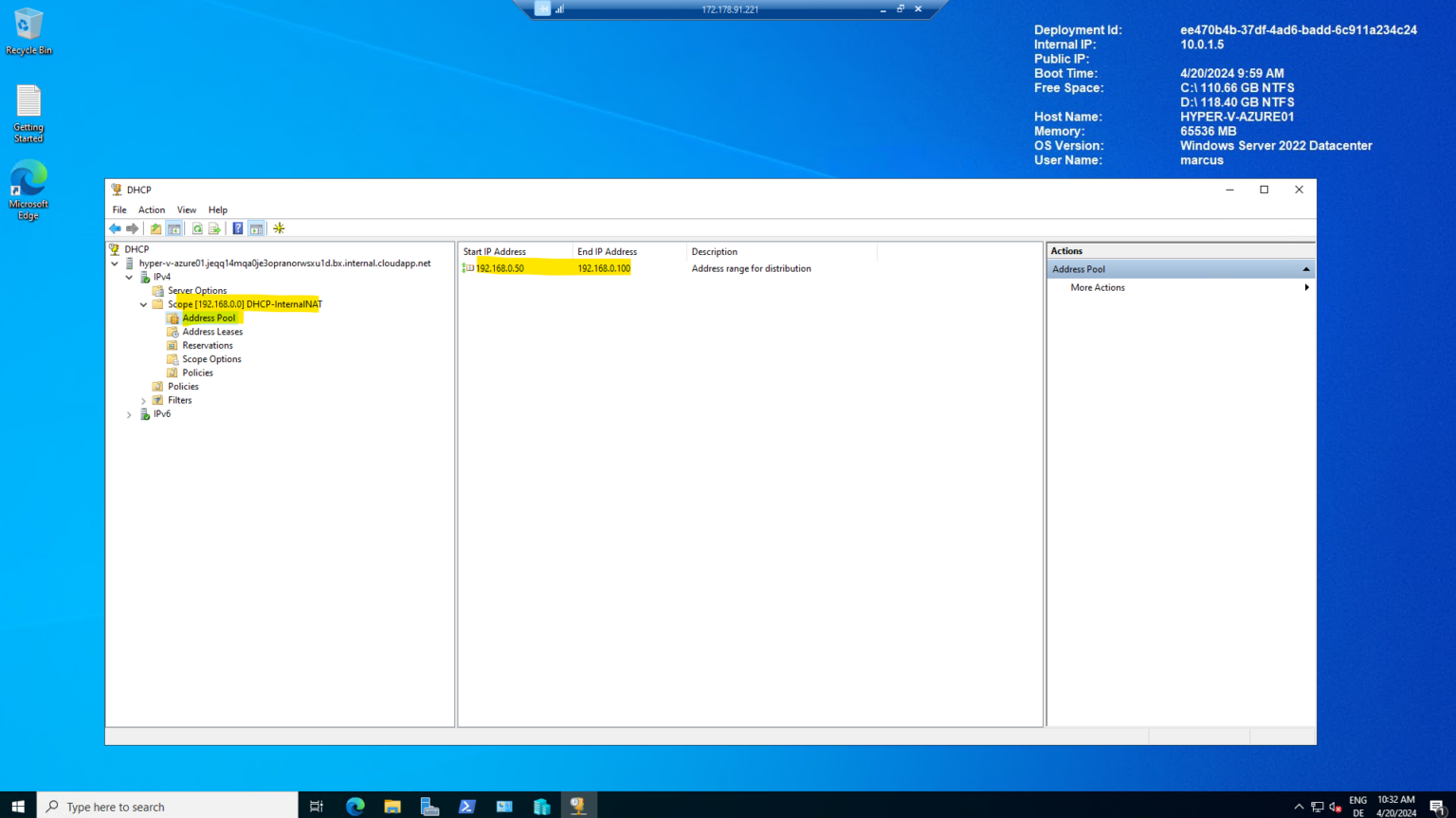 Set up Azure Hyper-V Server 2022 for Nested Virtualization - .matrixpost.net