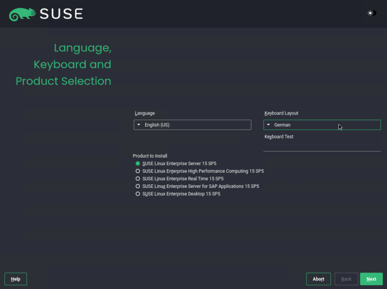 Set up SUSE Linux Enterprise Server 15 - .matrixpost.net