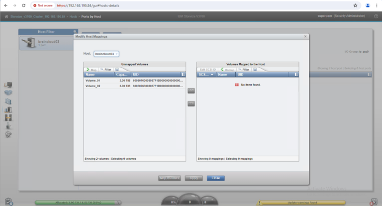 How to set up and provision Storage to Hosts by the IBM Storwize V3700 ...
