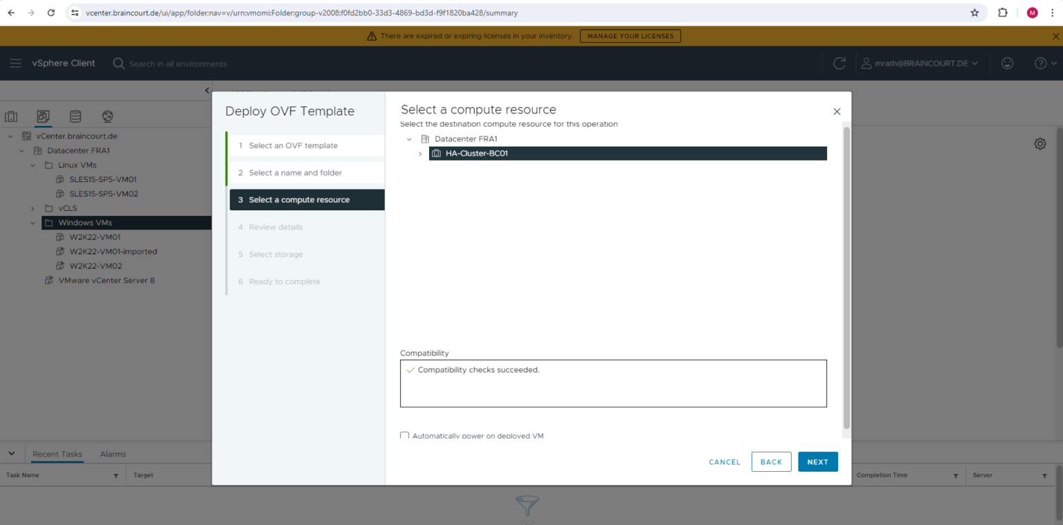 Export/Import Virtual Machines in VMware vSphere - .matrixpost.net