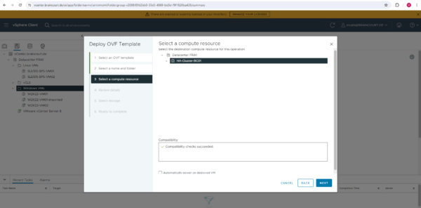 Export/Import Virtual Machines in VMware vSphere - .matrixpost.net