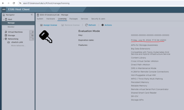 Extend ESXi Host Trial (Evaluation) License Expiration - .matrixpost.net Extend ESXi Host Trial (Evaluation) License Expiration - .matrixpost.net