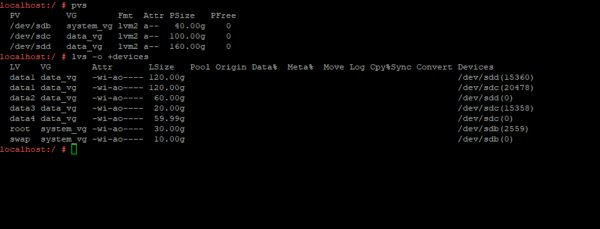 Vsphere Linux Virtual Machines Extend Disks Lvm Logical Volumes And The File System