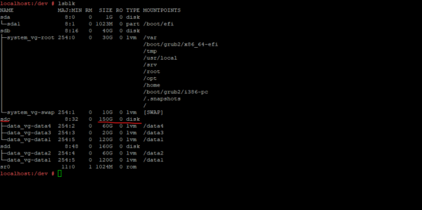 Vsphere Linux Virtual Machines Extend Disks Lvm Logical Volumes And The File System