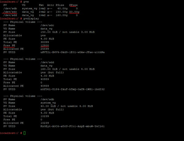 Vsphere Linux Virtual Machines Extend Disks Lvm Logical Volumes And The File System