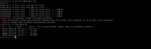 vSphere Linux Virtual Machines – Extend Disks, LVM Logical Volumes and ...