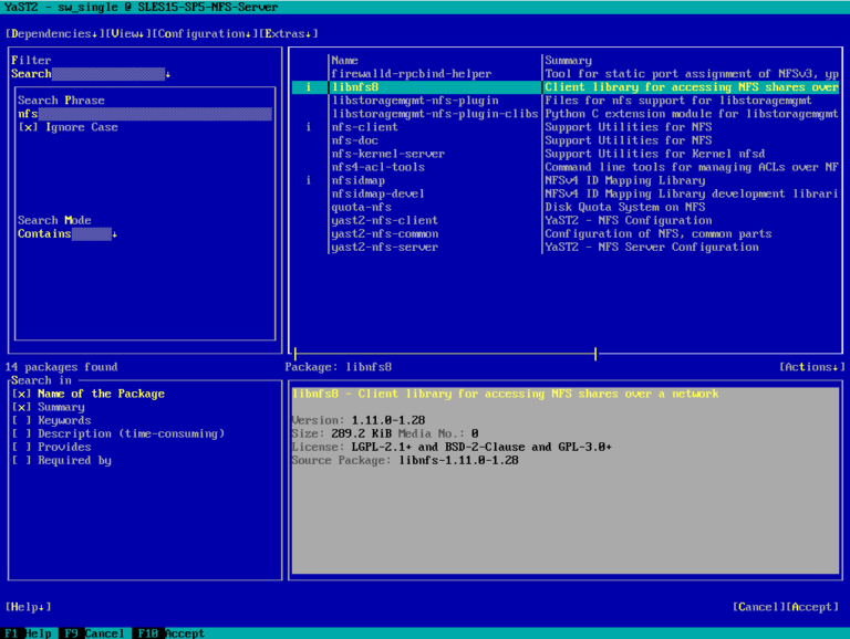 Set up an NFS Server on SUSE Linux Enterprise Server 15 - .matrixpost.net