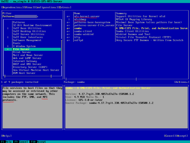 Set up an NFS Server on SUSE Linux Enterprise Server 15 - .matrixpost.net
