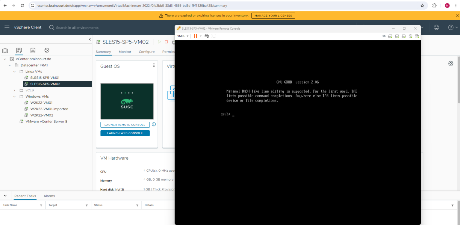VMware Virtual Machine using dedicated EFI System Partition Disk boots ...