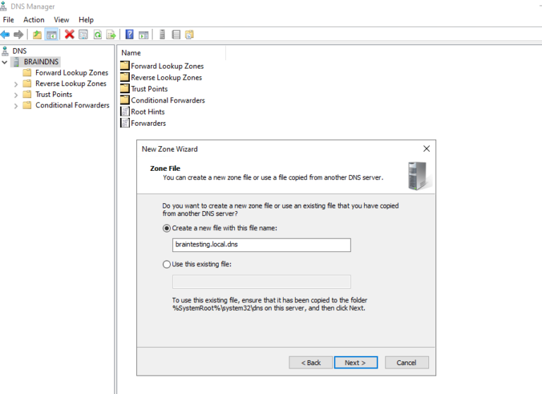Set up Windows DNS dynamic Updates - .matrixpost.net