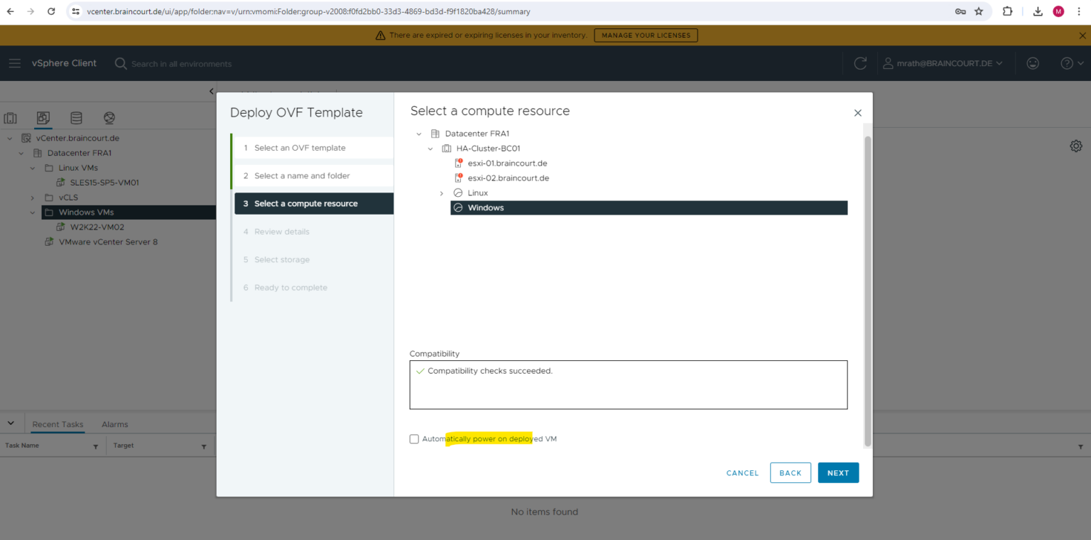 Export/Import Virtual Machines in VMware vSphere - .matrixpost.net