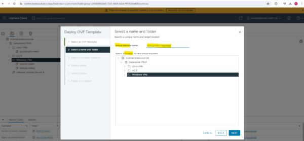 Export/Import Virtual Machines in VMware vSphere - .matrixpost.net