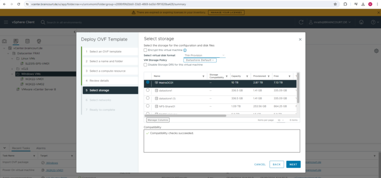 Export/Import Virtual Machines in VMware vSphere - .matrixpost.net
