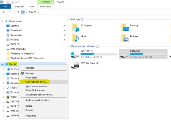Set up an NFS Server in Windows Server 2022 - .matrixpost.net