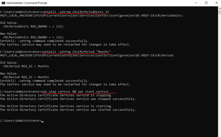 Set up a 2-tier PKI in Active Directory Certificate Services (AD CS ...
