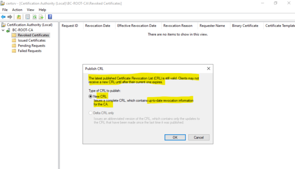 Set up a 2-tier PKI in Active Directory Certificate Services (AD CS ...